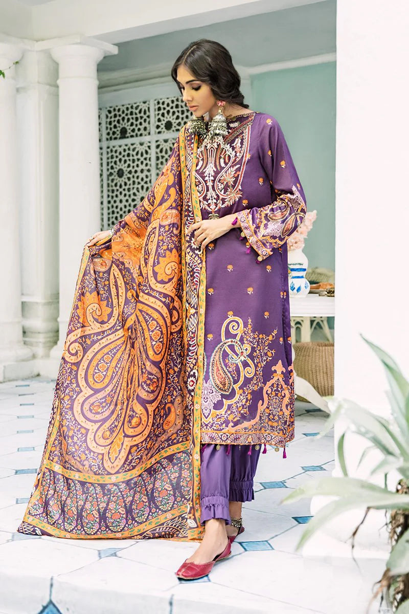 Cross Stitch Luxury Lawn - Crown Jewel – Dar Emporium